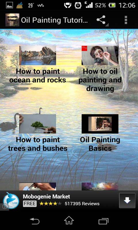 Oil Painting Video Tutorials - App on Amazon Appstore