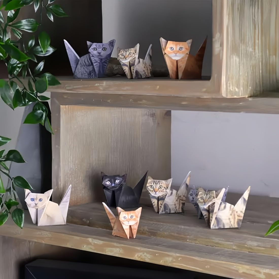 Feuille Origami Papier Origami - Sachet 100 Feuilles Couleur Kraft ...