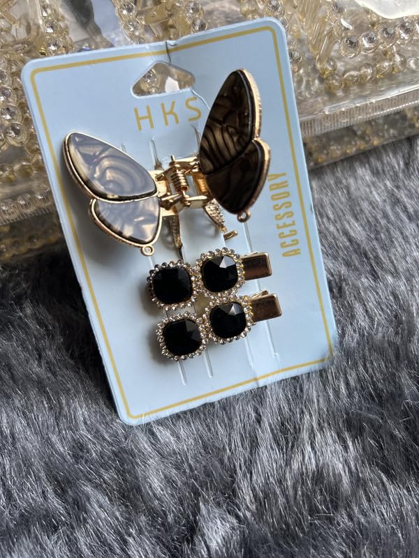 CHRONEX 1PCS Square Frosted Rubber Hair Claw Large Shark Claw Ponytail ...