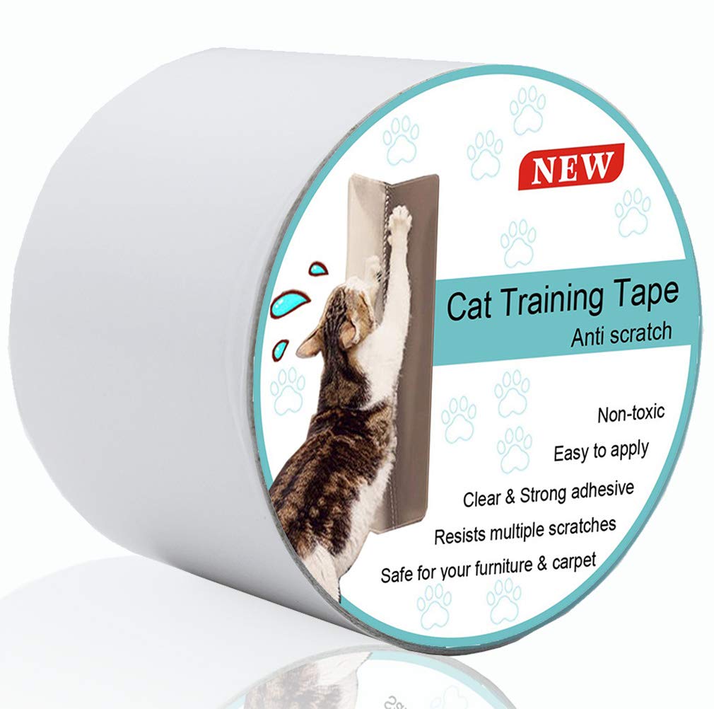 Cat Scratch Tape Stop Scratching Deterrent For Furniture, Carpet, Couch ...