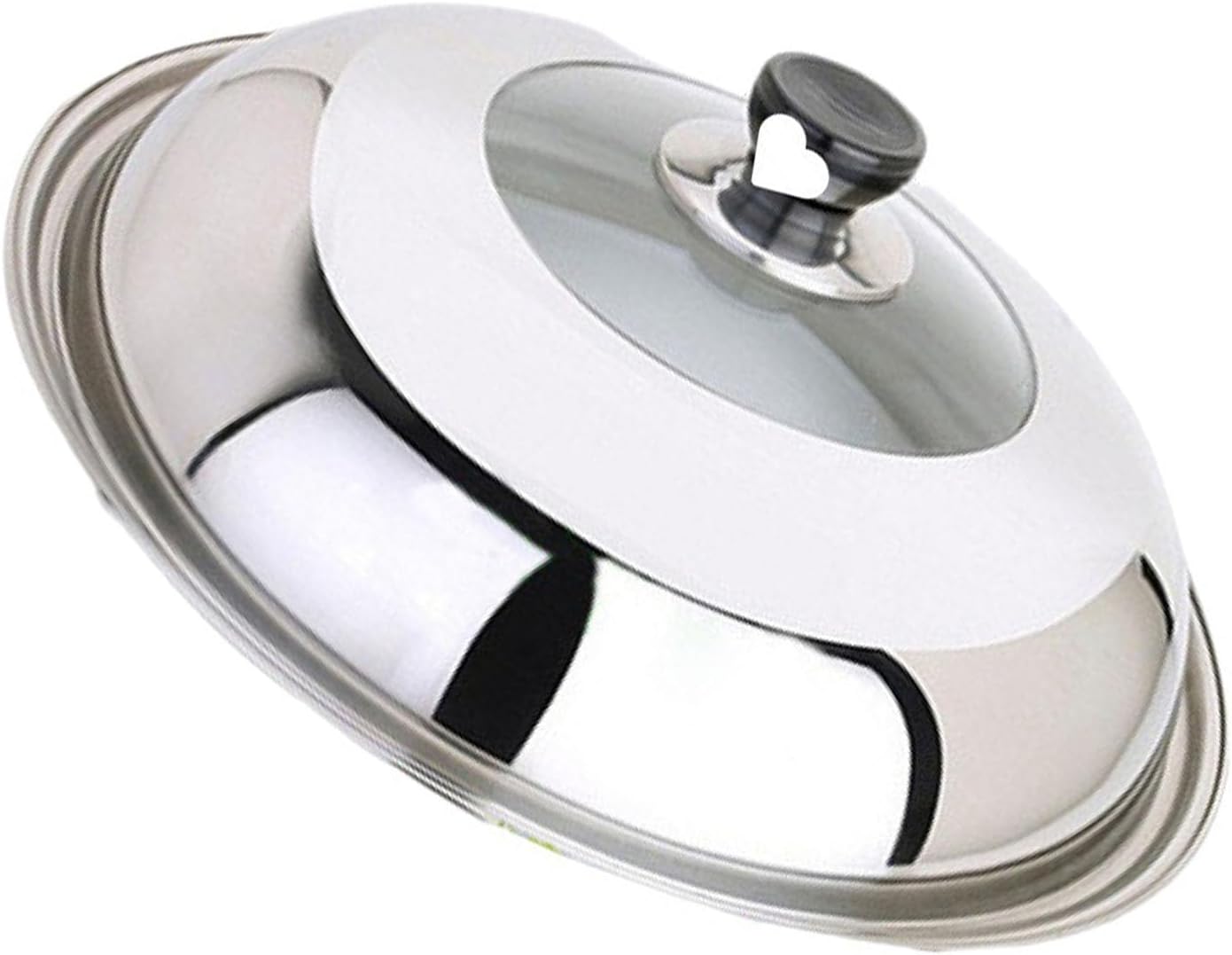 Amazon.com: Alaaner Pots Universal Lid Transparent Visible Glass and ...