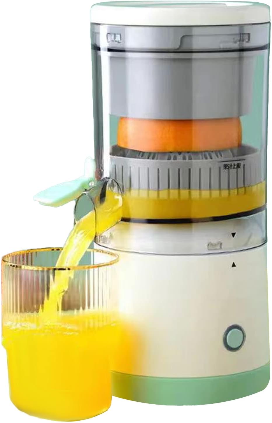 Electric Juicer Machine, Portable Automatic Juicer Extractor for Citrus ...