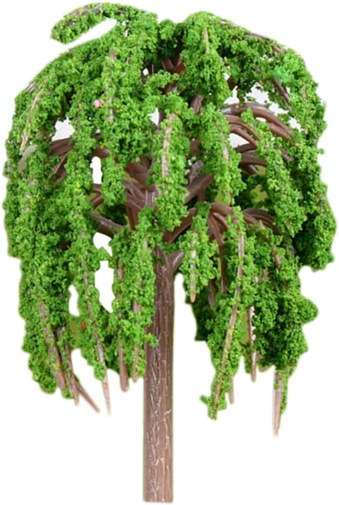 Amazon.com: Artibetter 1 Pack 6pcs Model Tree Resin Cake Topper Mini ...