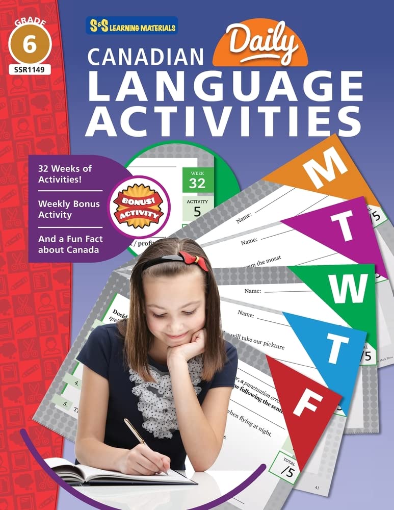 Canadian Daily Language Activities Grade 6: Summers, Eleanor M ...