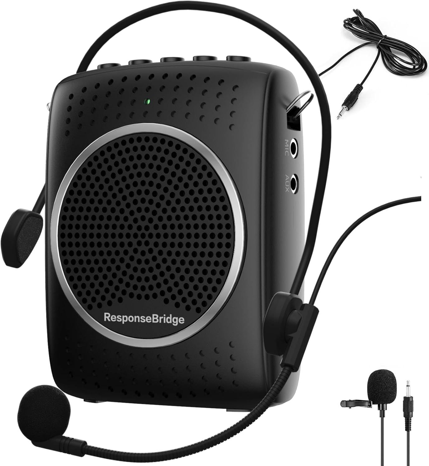 Amazon.com: Voice Amplifier for Teachers Personal Lapel Microphone ...