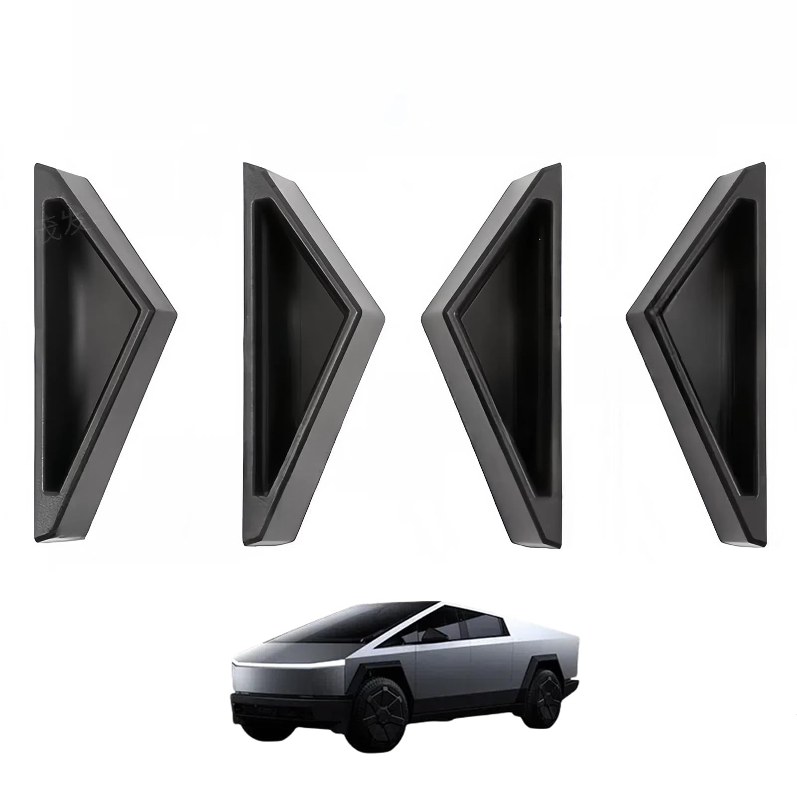Amazon.com: ADUTECH 4 Pack Door Handle for Tesla Cybertruck Accessories ...