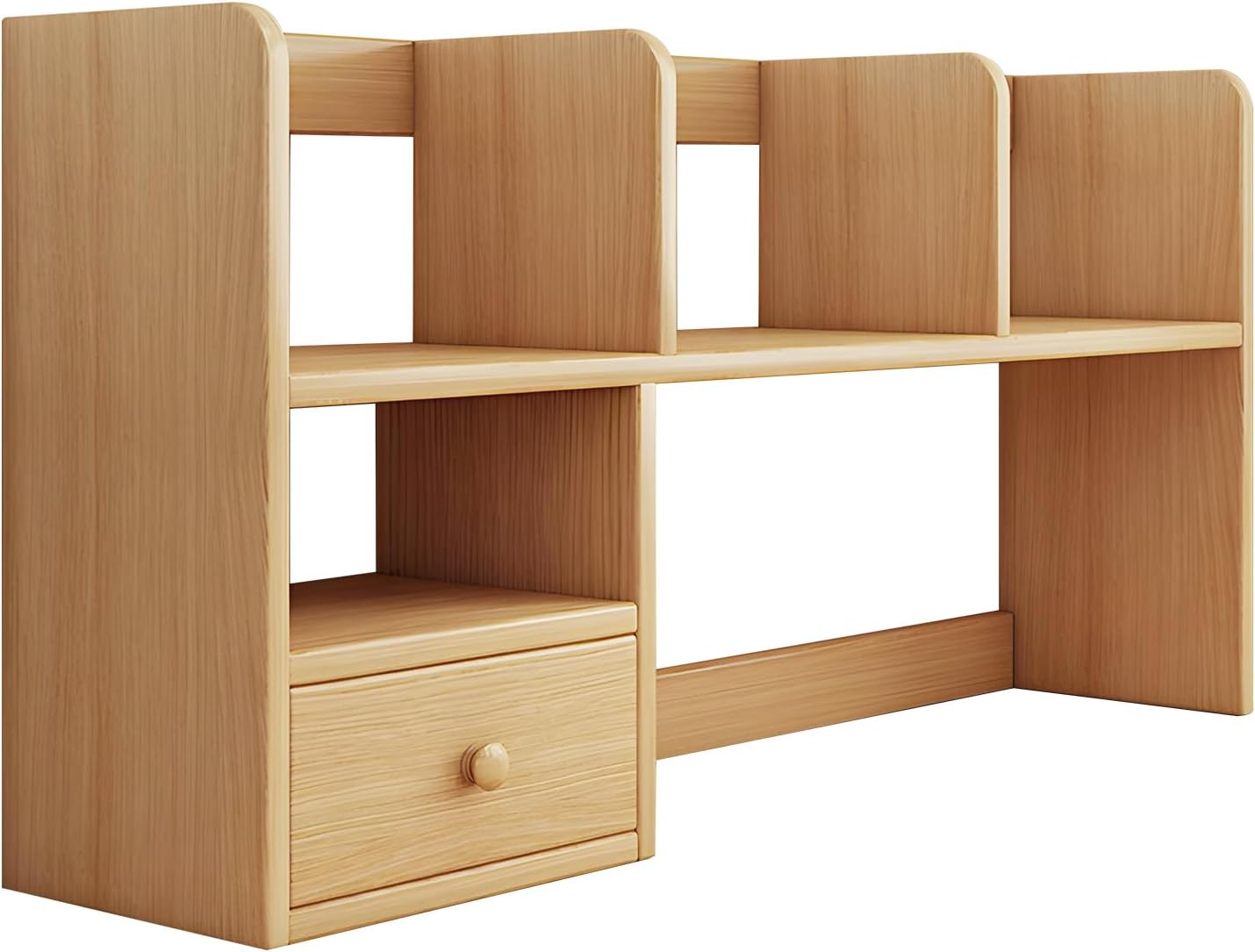 Amazon.com : YKLYTBD Desk Hutch, Wood Desktop Shelf Organizer with ...
