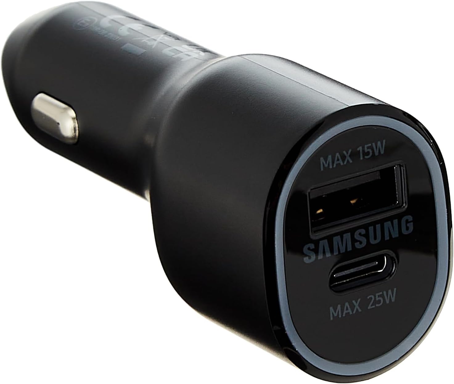 Samsung EP-L4020 Caricatore da viaggio per auto 40W, 2 porte USB e USB ...