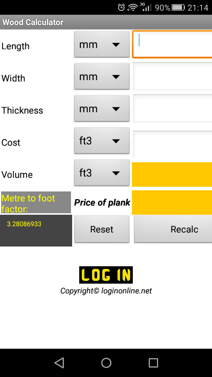 Woodcalc – Volume and price calculator for timber trading - App on ...