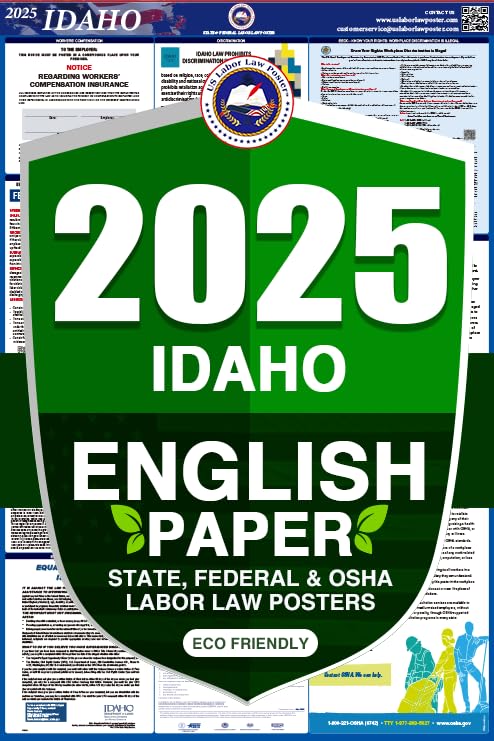 Amazon.com: 2025 Idaho ID All-in-One Workplace Compliance & Labor Law ...