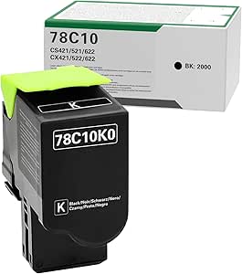 Amazon.com: 78C10 Black 78C10K0 Compatible Toner Cartridge Replacement ...