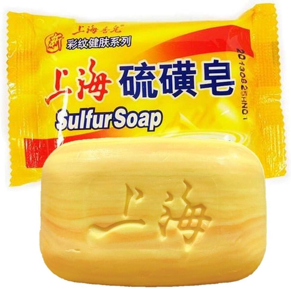 Amazon.com : Shanghai Sulfur Soap - 3 Packs : Beauty & Personal Care