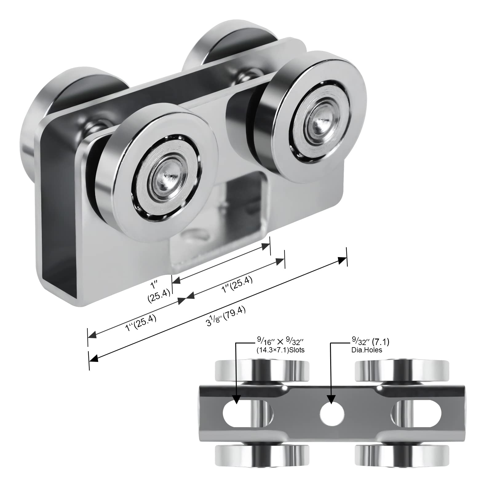 Snapklik.com : Light Duty Trolley,4 Wheel Supper Silent Load Trolley ...