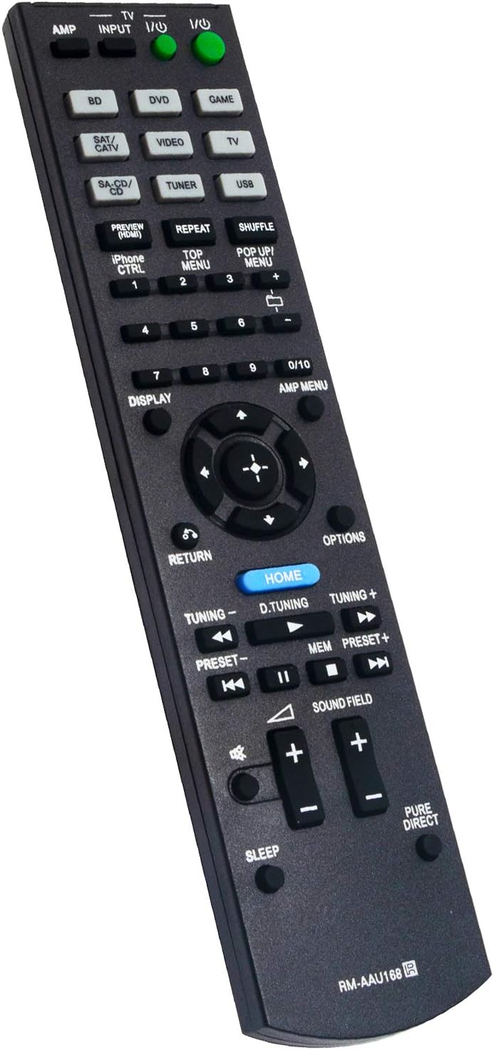 Amazon.com: New RM-AAU168 Replacement Remote Control fit for Sony Multi ...