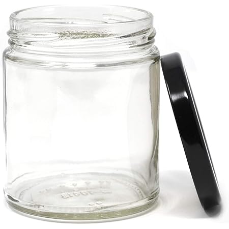 Amazon.com: nicebottles Clear Glass Salsa Jars, 12 Oz - Case of 12 ...