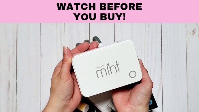 Watch Silhouette Mint Stamp Printer - Recommended!! on Amazon Live