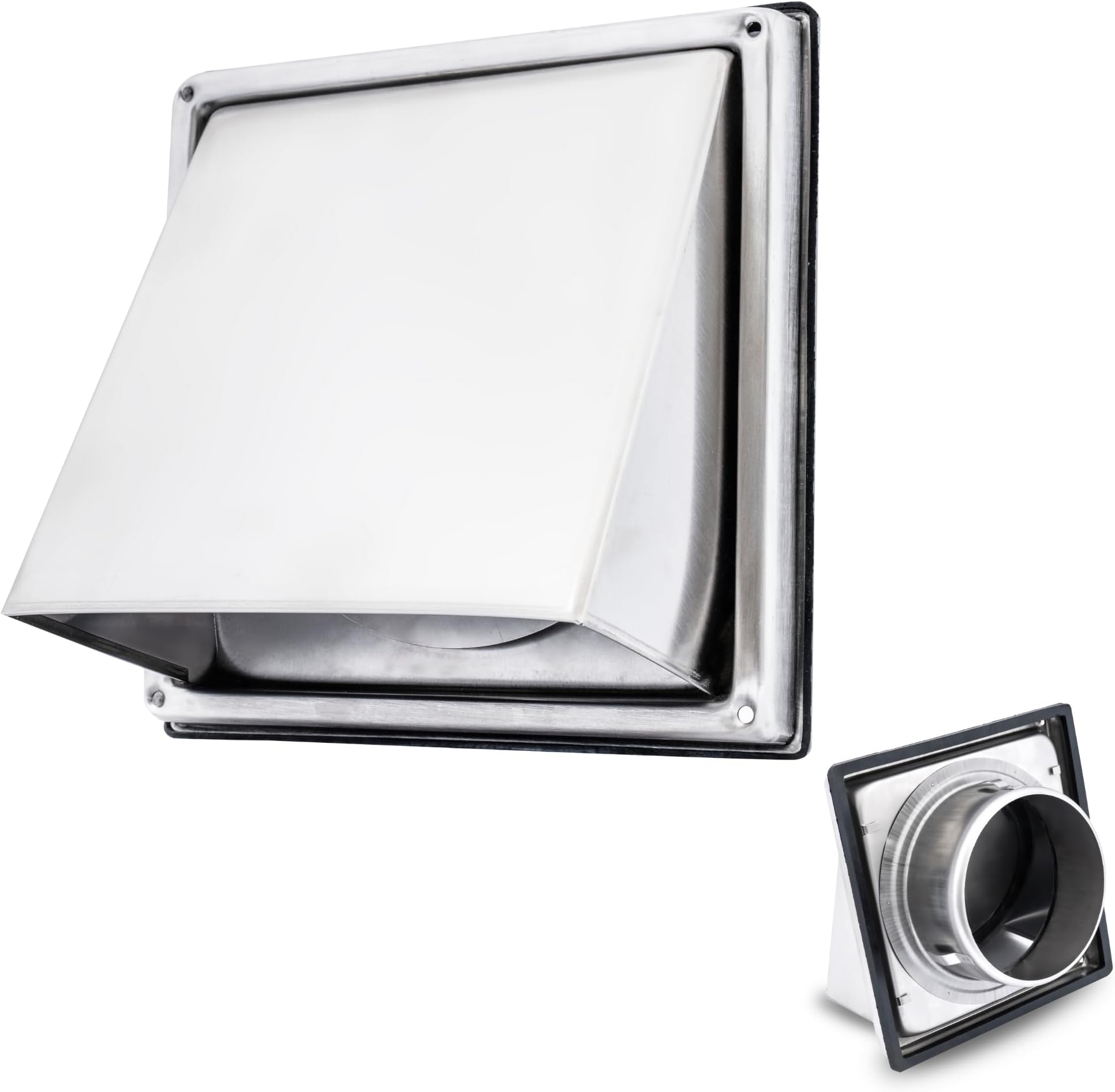 Amazon.com: FRESH SPEED 6-Inch External Extractor Wall Vent Cushioned ...