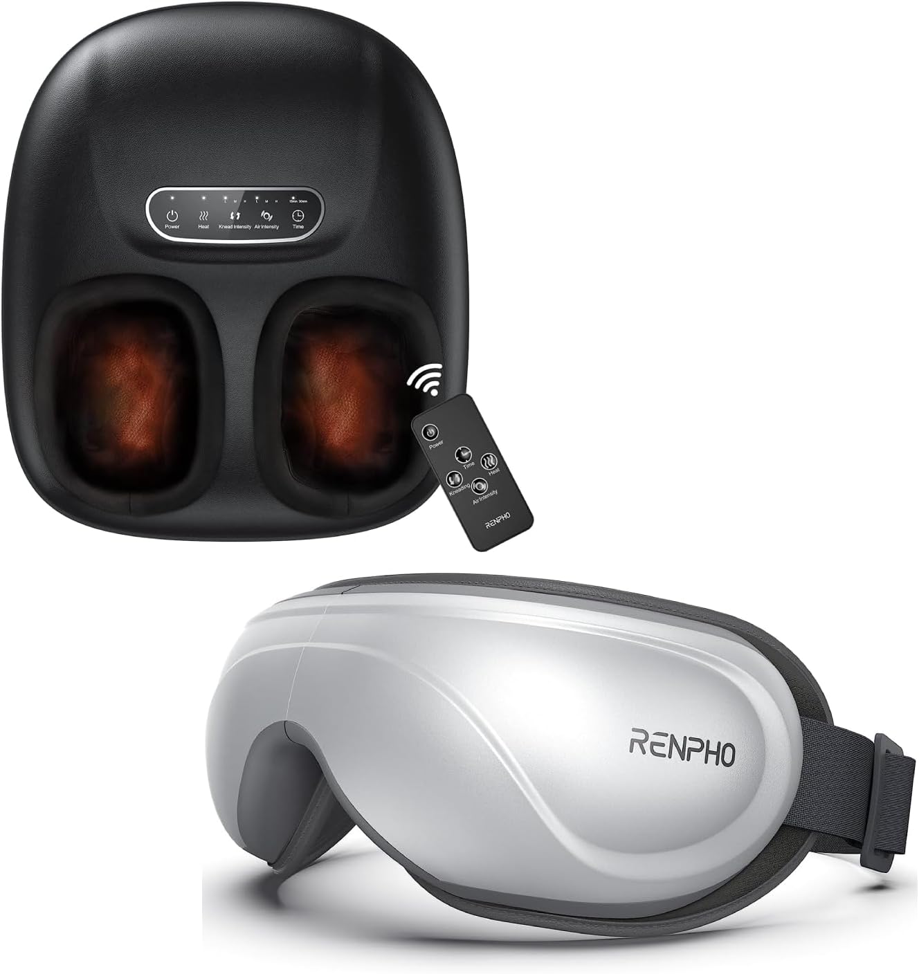 Amazon.com: RENPHO Eyeris 2 Shiatsu Foot Massager : Health & Household