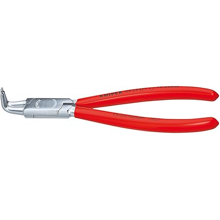 KNIPEX - 48 21 J21 Tools - Precision Circlip Pliers, Internal, 90 Degree Angled, 3/4"-2 3/64 ...