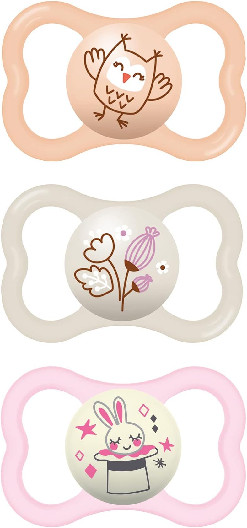 Amazon.com : MAM Supreme Night Baby Pacifier, for Sensitive Skin ...