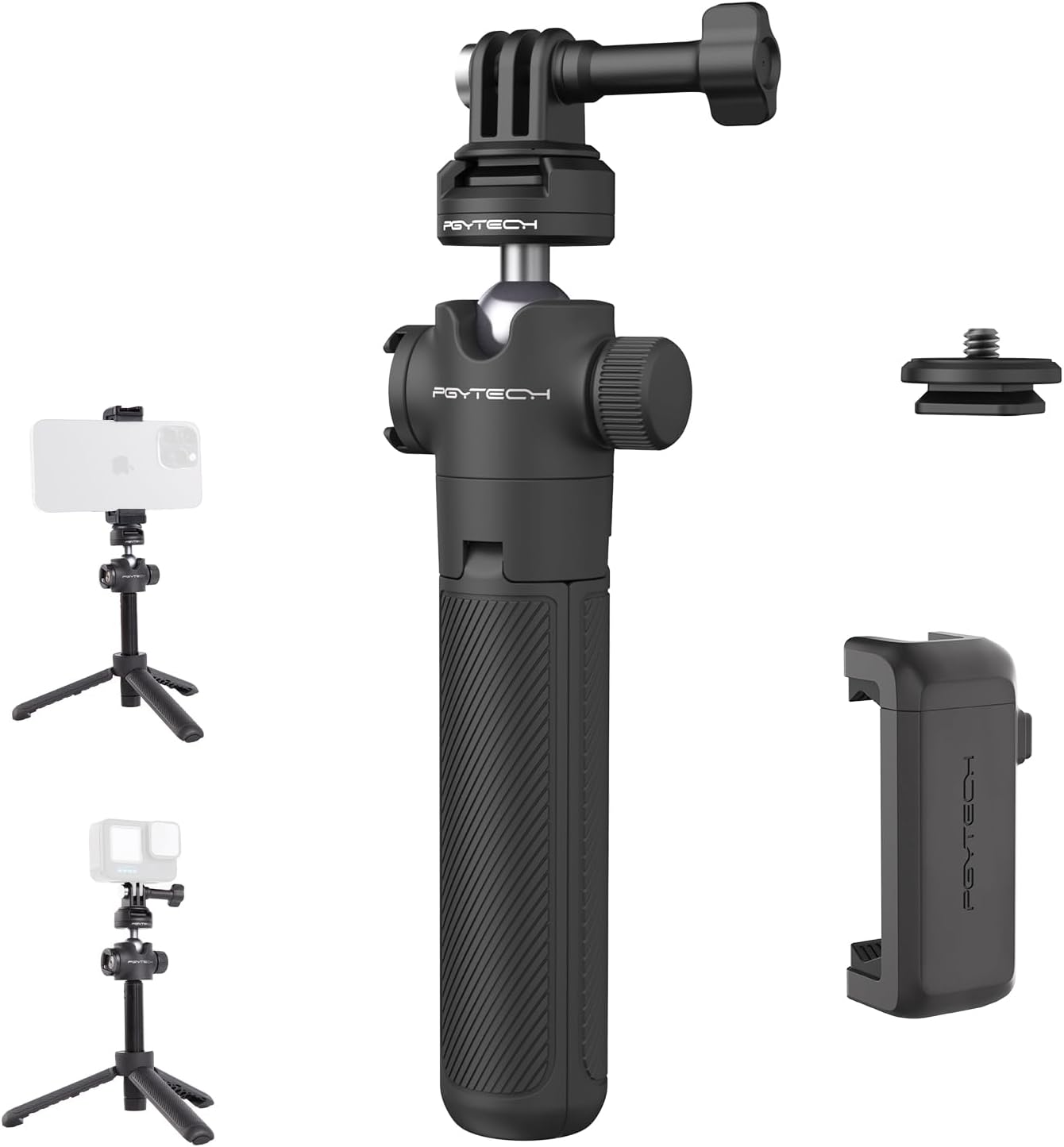 Amazon.com : PGYTECH Extension Pole Tripod Mini Tripod for DJI Action 2 ...