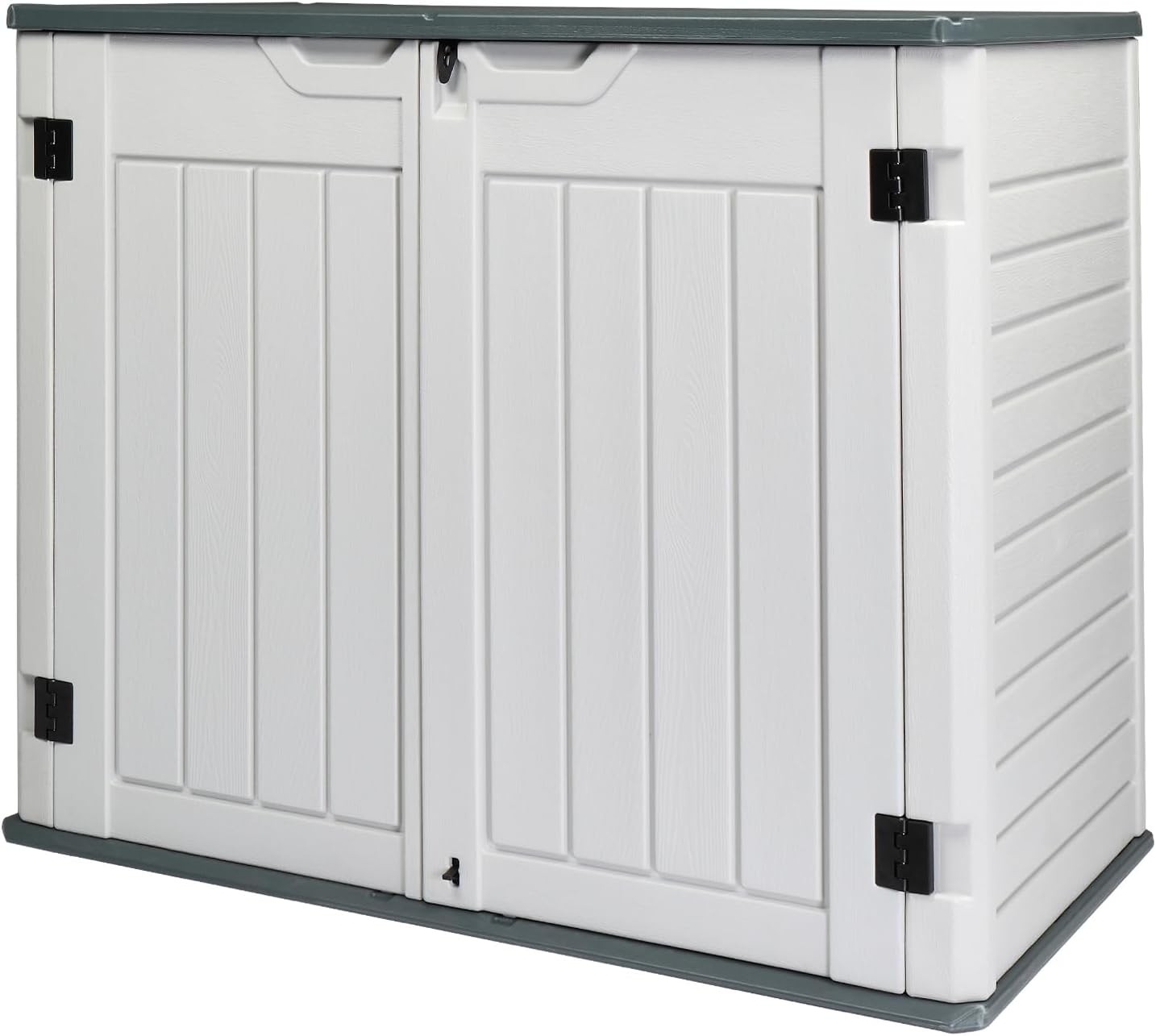 Amazon.com : VINGLI Upgraded 260 Gallon Outdoor Storage Box, Lockable ...