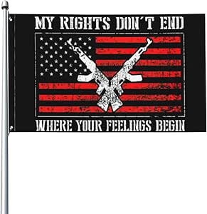 Amazon.com : 3x5 2nd Second Amendment Patriotic Flag God Bless America ...
