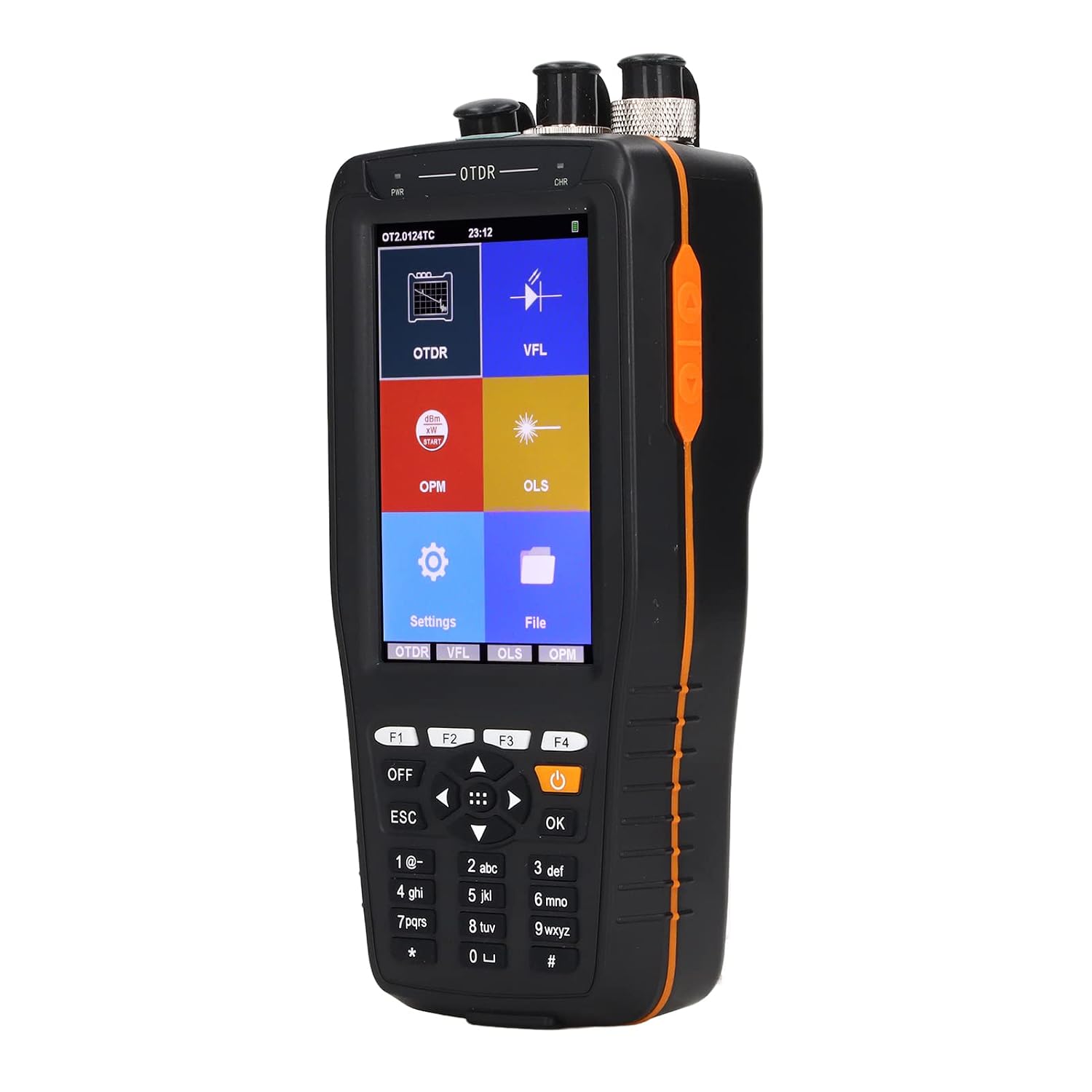 OTDR Tester, 1550nm 20dB 3.97in Screen 0‑60km Optic Power Meter with FC ...