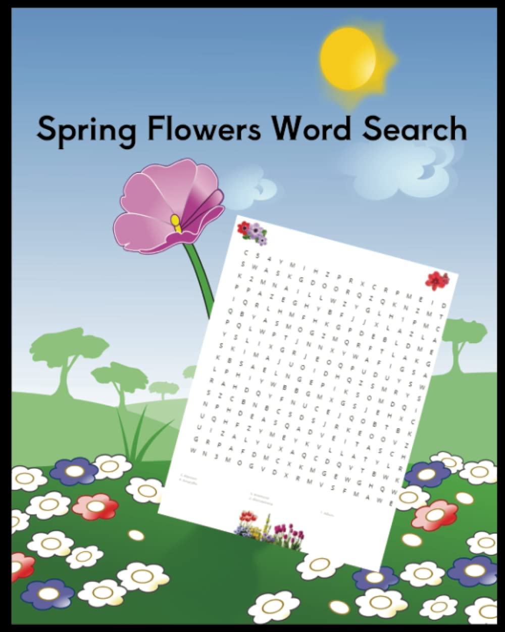 Spring Flowers Word Search Puzzle: This puzzle is perfect for anyone ...