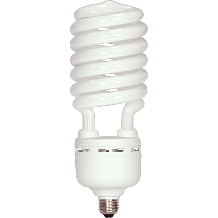 Satco S7333 32 Watt (125 Watt) 2000 Lumens Hi-Pro Spiral CFL Daylight ...