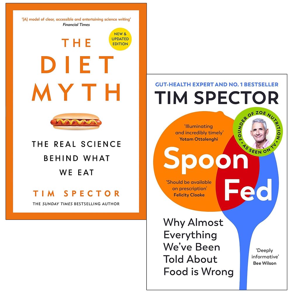 Tim spector 2 Books Collection Set (Spoon-Fed: The #1 Sunday Times ...