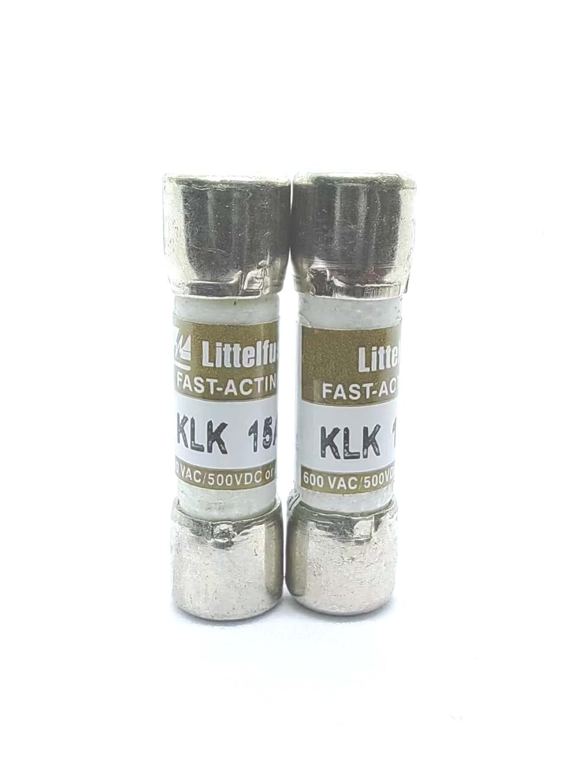 PMMCON Pack of 2, KLK-15 KLK015, 15Amp 600V Cartridge Fuse: Amazon.com: Tools & Home Improvement