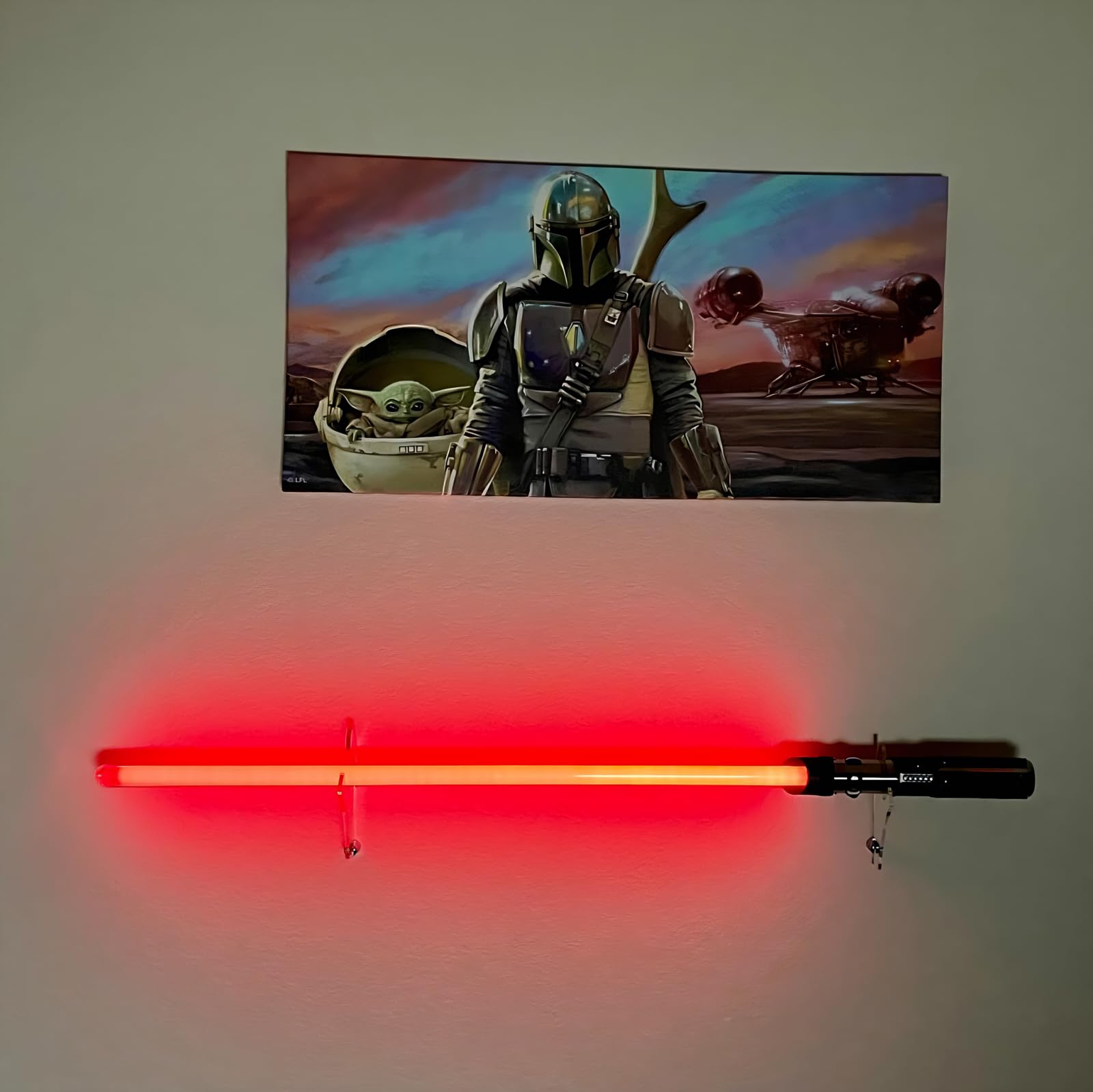 Snapklik.com : WANLIAN Lightsaber Rack, Wall-mounted Lightsaber Rack ...