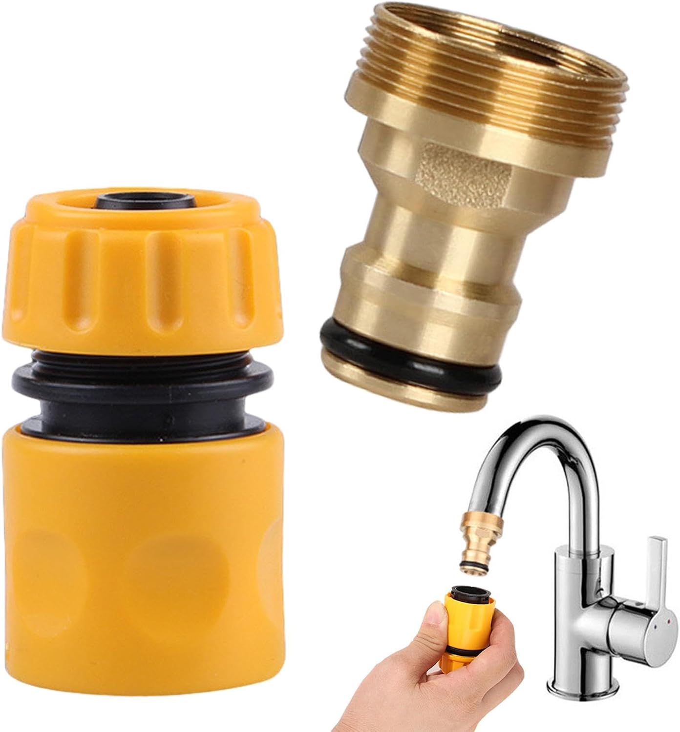 Kitchen Tap Hose Connector, Mixer Tap Hose Connector, Tap Connector ...