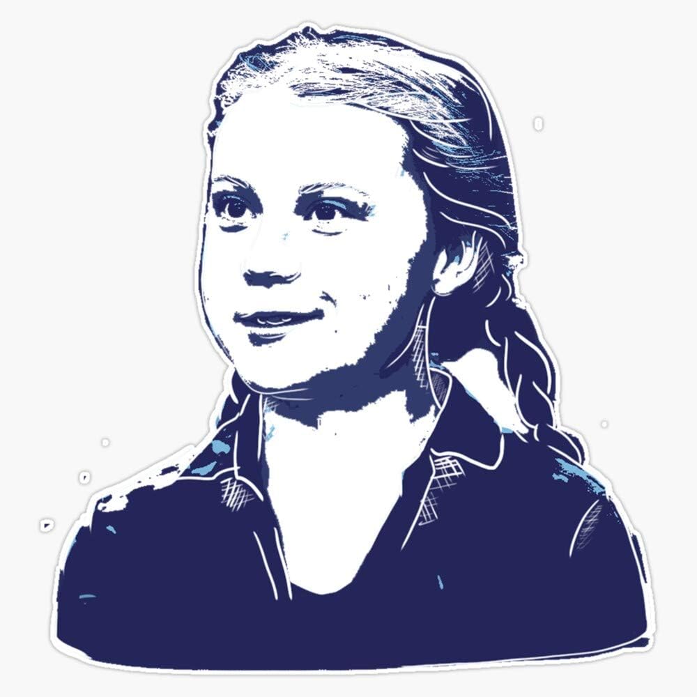 Amazon.com: Greta Thunberg Decal Vinyl Bumper Sticker 5" : Automotive
