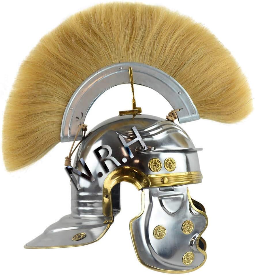 Roman Centurion Armor Helmet With Plume A well made Bahrain | Ubuy