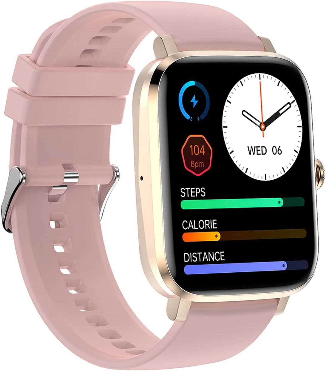 Smart Watch for Women Men Ip68 Fitness Smartwatch with HEA-Rt Rate ...