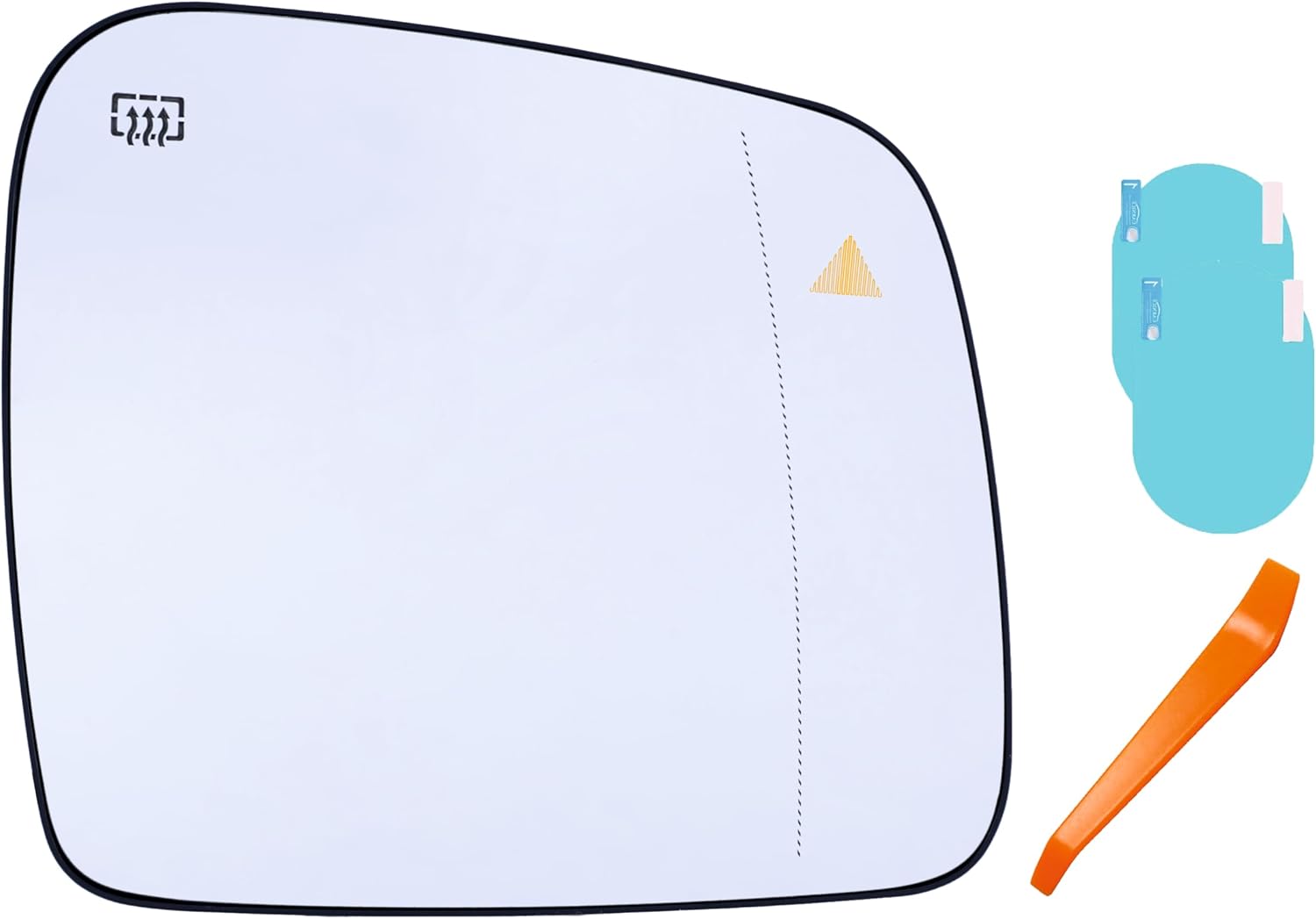 Heated Mirror Replacement EAP Passenger Side Mirror Glass For 2016-2021 ...