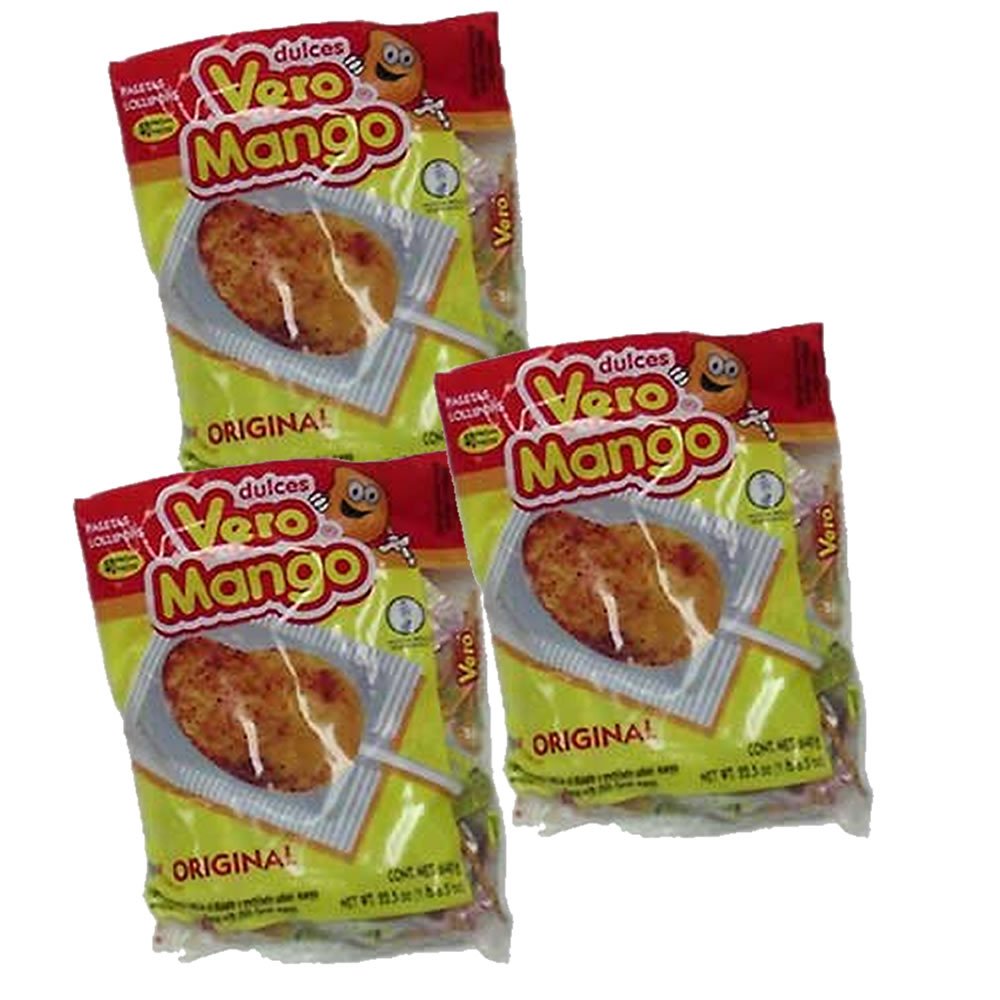 Amazon.com : Spicy Mexican Candy Kit Including Vero Mango Chili Covered ...