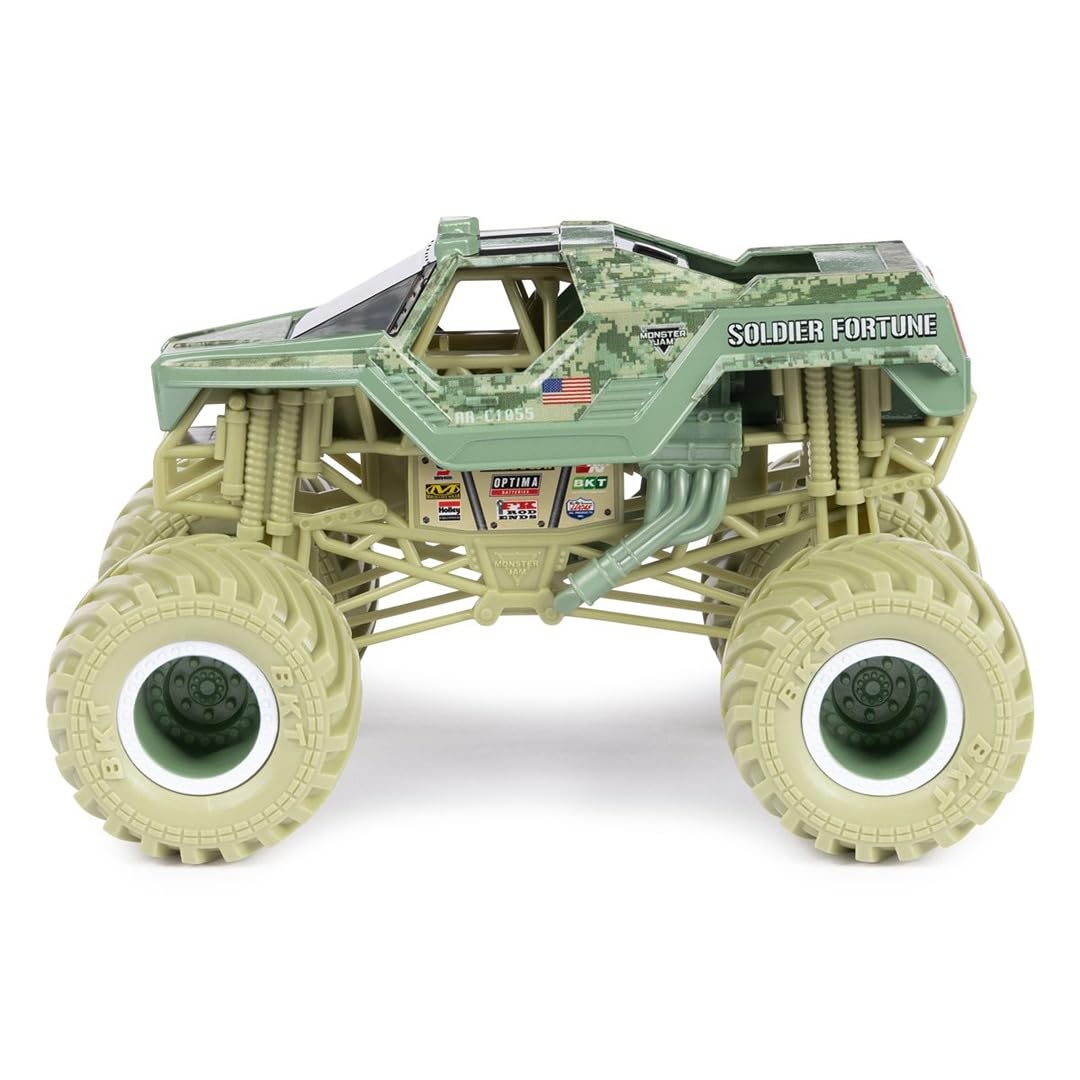 Amazon.com: Monster Jam Official 1:24 Scale Diecast Monster Truck ...