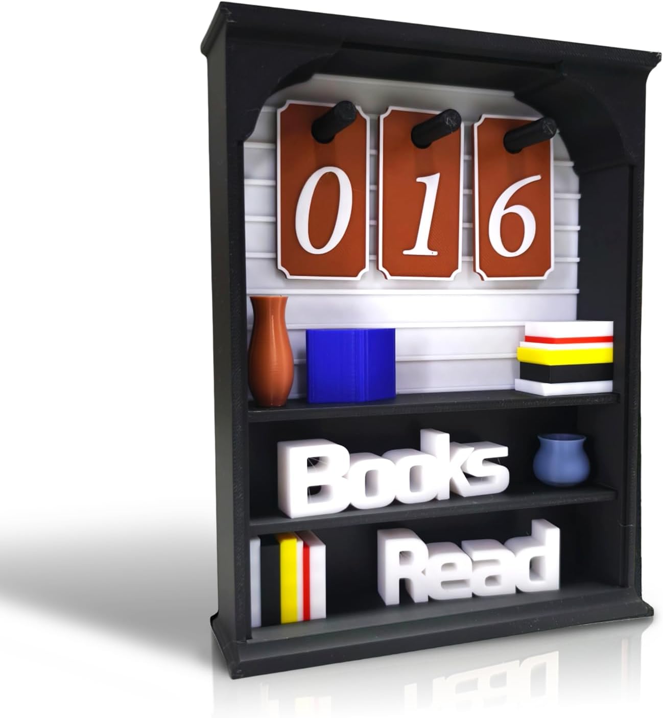 Amazon.com: Books Read This Year Counter, Bookshelf Decor, Bookish ...