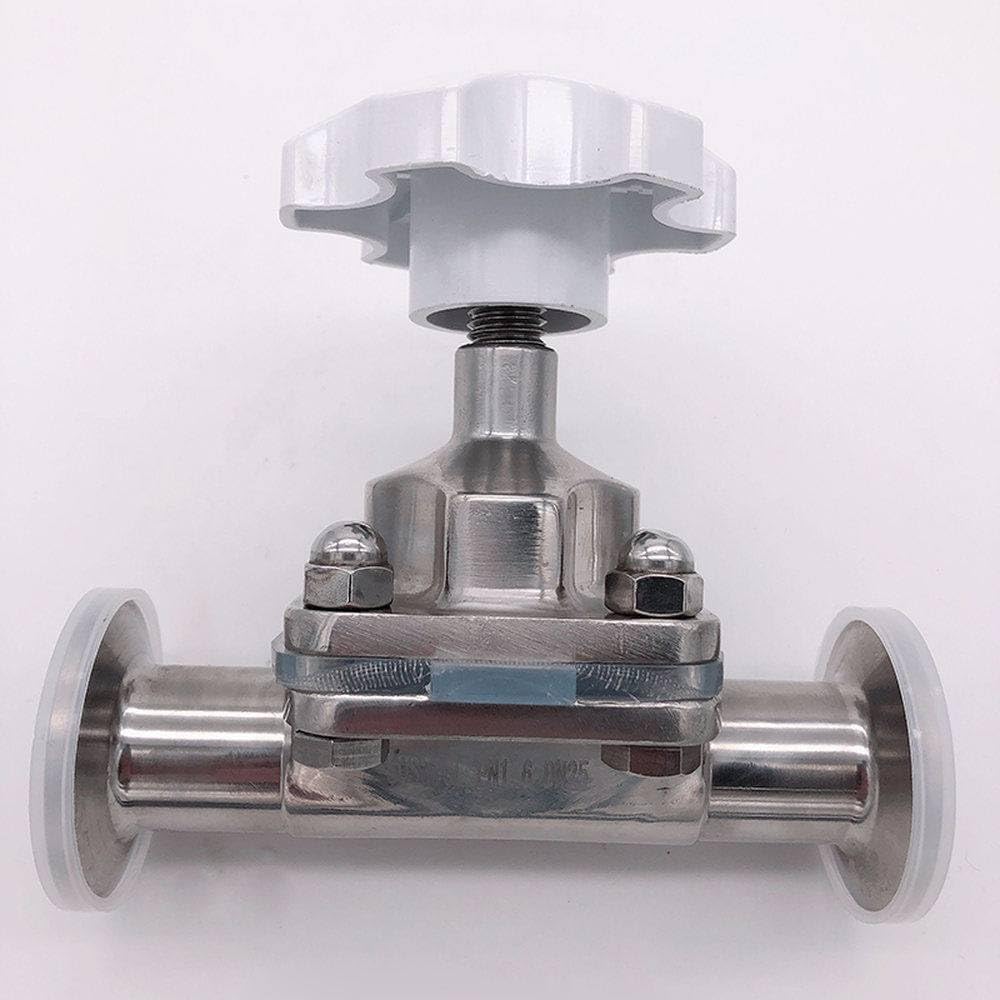 Sanitary Stainless Steel 316 Diaphragm Valve O.D 38mm Manual Quick ...