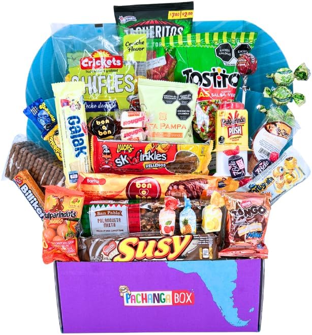 Amazon.com : International Hispanic Snack Box - 30 Exotic Snacks from ...