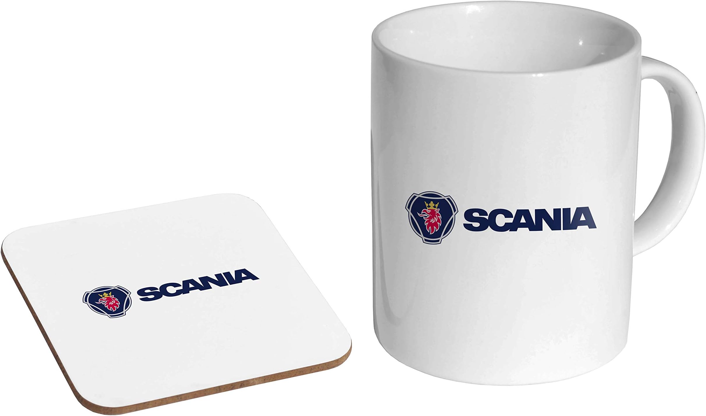 Scania Ceramic Coffee Mug + Coaster Gift Set … : Amazon.co.uk: Home ...
