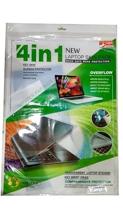 Technotech Laptop Lamination Kit 4 in 1 for 15.6 inch (Screen Guard ...