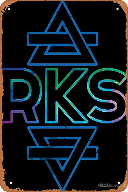 Amazon.com: RKS - Rainbow Kitten Surprise Poster 12" X 8" Vintage Metal ...
