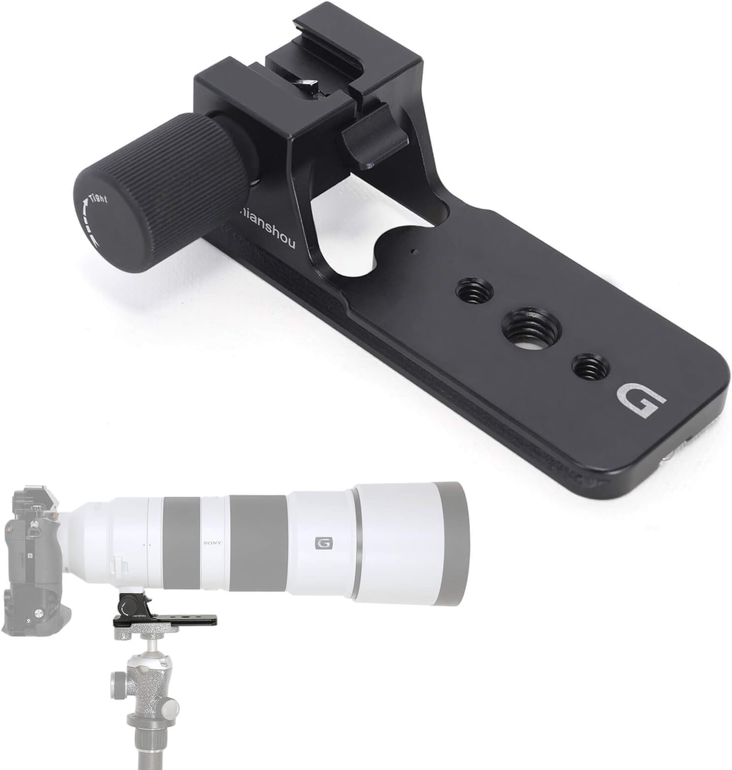 Amazon.com : iShoot Replacement Lens Foot IS-THS260 for Sony FE 200 ...