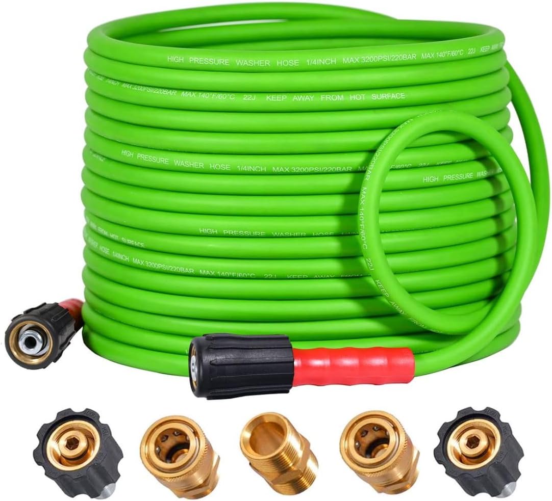 Amazon.com : YAMATIC Super Flexible Pressure Washer Hose 40FT for Power ...