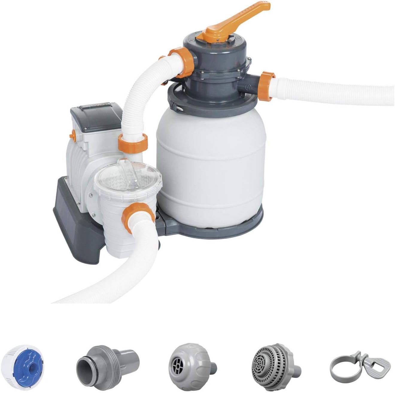 Intex 26676 – Sandfilterpumpe Krystal Clear mit Salzwassersystem ...