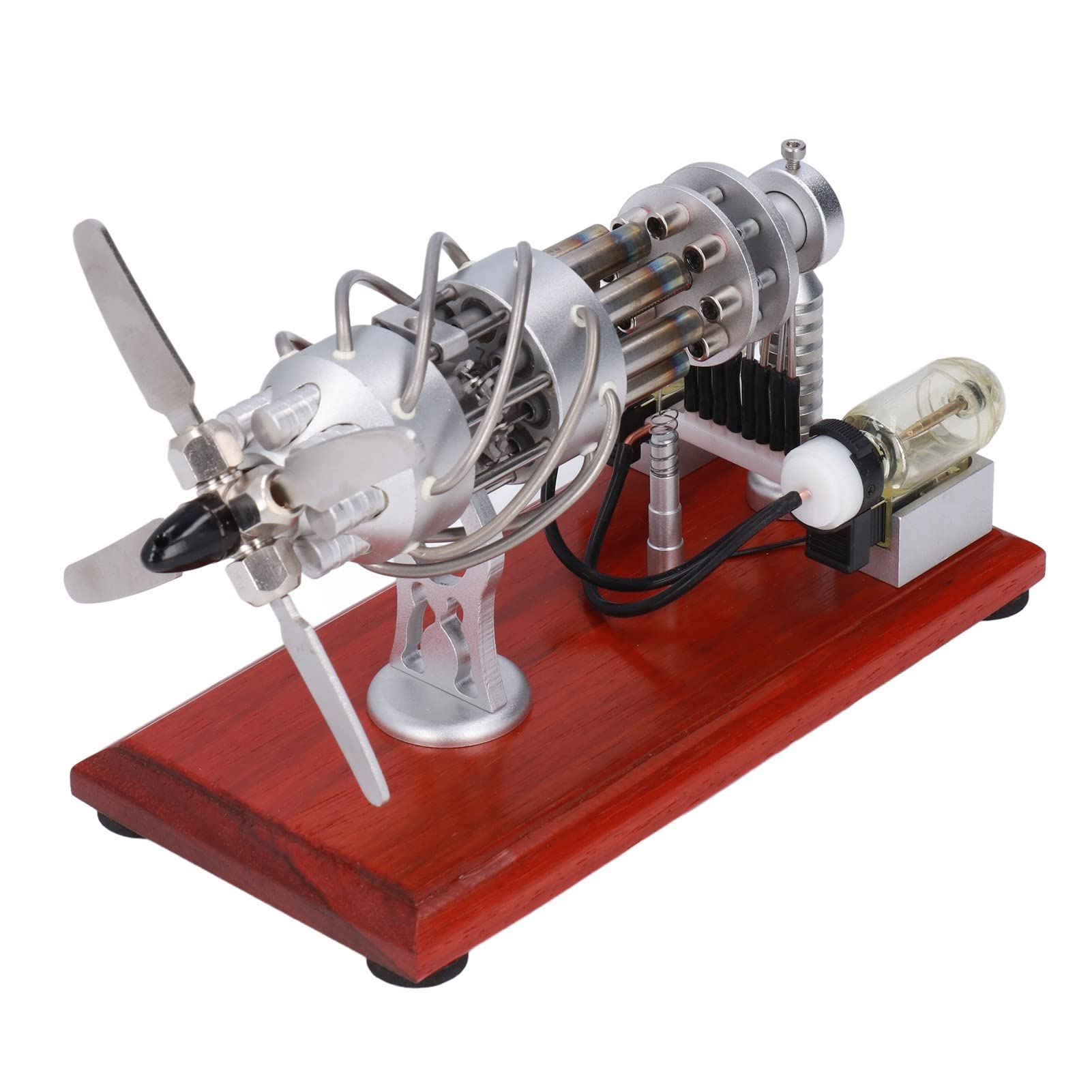 Buy Stirling Engine Generator, Teaching 16 Cylinder Swashplate Stirling ...